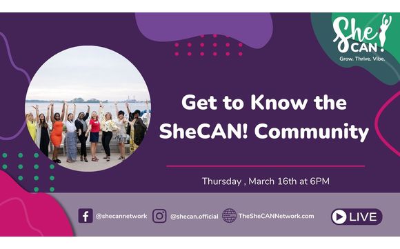 Get to Know the SheCAN! Community by The SheCAN! Network in Amherst, NY ...