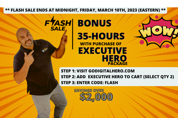 BONUS 35-Hours w/Purchase by Go Digital Hero LLC in Charlotte, NC ...
