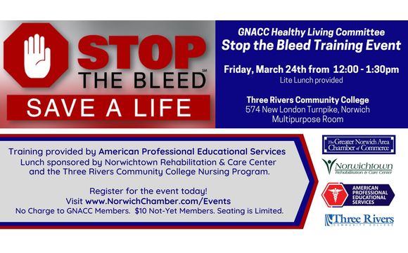 GNACC HLC Lunch & Learn: STOP THE BLEED Training by Greater Norwich ...
