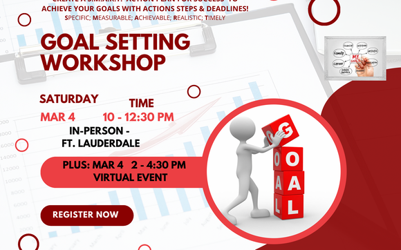 Goal Setting Workshop: In-Person & Virtual by Great Partnership ...