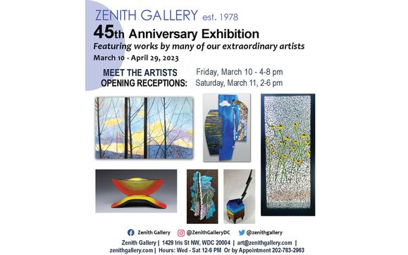 Zenith Gallery's 45th Sapphire Anniversary Exhibition Opening by Zenith Gallery in Washington ...