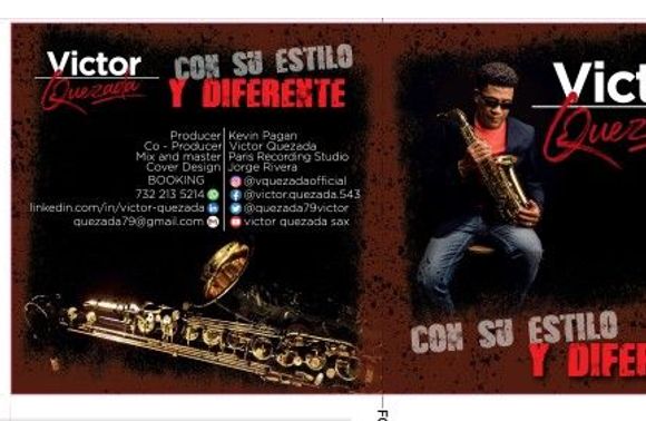 My Latest Album Victor Quezada Con Su Estilo Y Diferente Is In All Digital Platforms By Victor 
