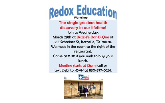 Redox Education and Bar-B-Que by Debi Stamm ASEA Redox Molecules in ...