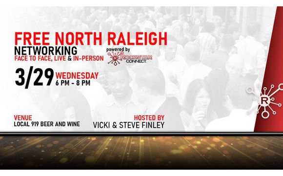 Free North Raleigh Networking Rockstar Connect Event (March) by ...
