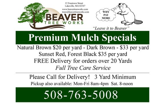 Mulch Season is Here! by Beaver Tree Works in Lakeville, MA - Alignable