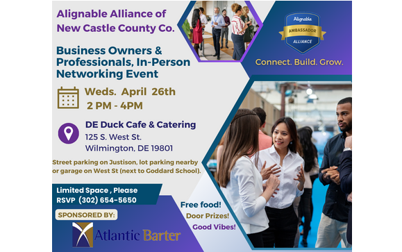 Business Owners & Professionals In-Person Networking Event