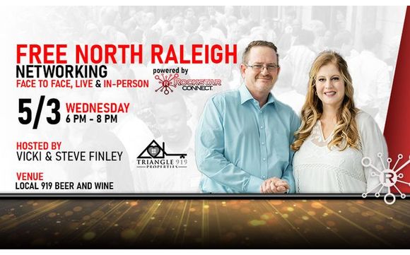 Free North Raleigh Networking Rockstar Connect Event (May) by Rockstar ...
