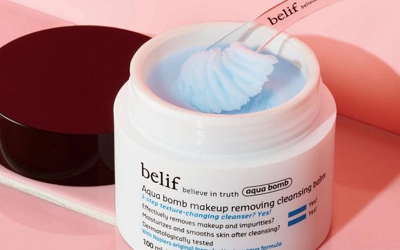 belif Aqua Bomb Make Up Removing Cleansing Balm by The Chic ...