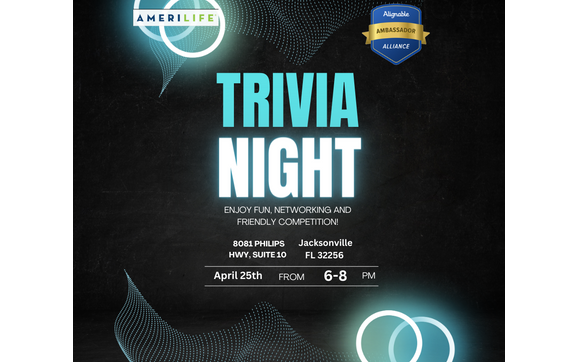 Alliance of West Jax Trivia Night - In- Person