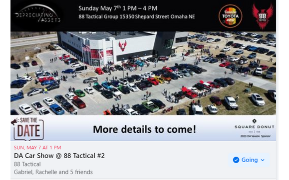 DA Car Show by 88 Tactical in Omaha, NE - Alignable