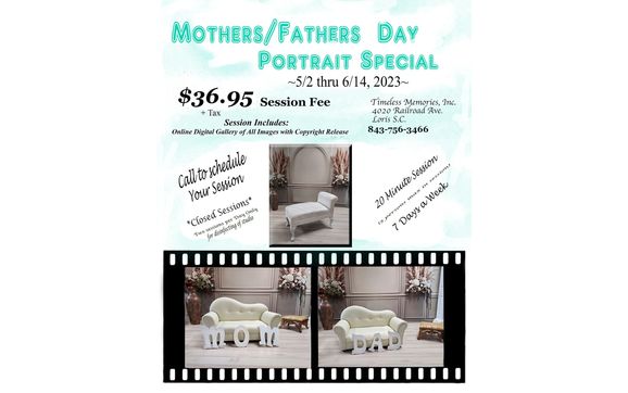 Mothers/Fathers Day Mini's by Timeless Memories Inc in Loris Area ...