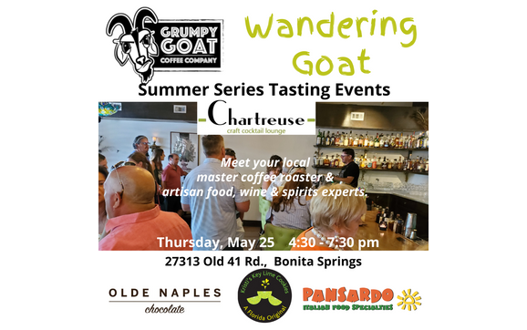 Grumpy Goat Coffee relaunches Wandering Goat summer series of tasting ...