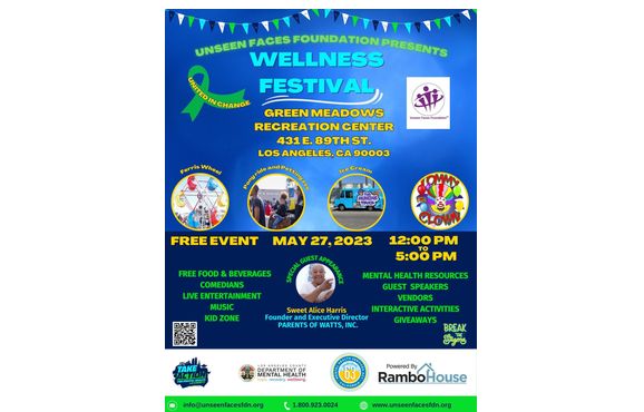 Wellness Festival 2023 by Unseen Faces Foundation in Los Angeles, CA - Alignable