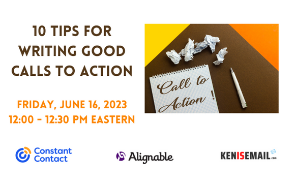 10 Tips for Writing Good Calls to Action