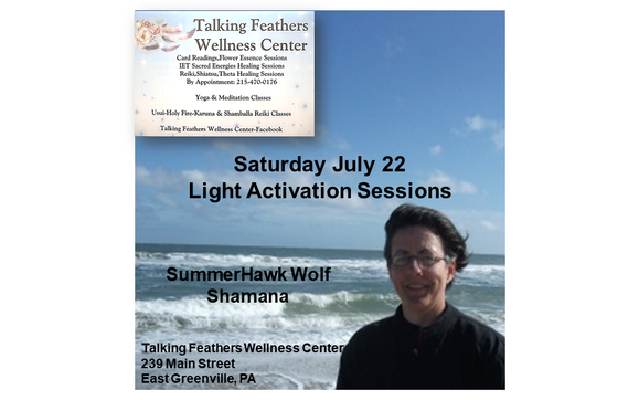 Light Activation sessions @ Talking Feathers Wellness Center by ...