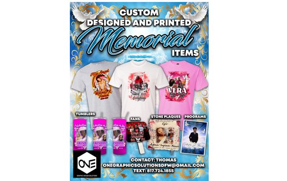 REMEMBERING YOUR LOVED ONES! by One Graphic Design Solutions in Fort ...