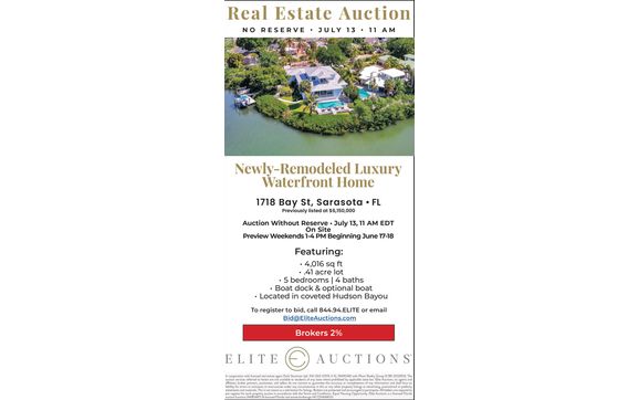 Luxury Real Estate Auction by Elite Auctions | Luxury Real Estate ...