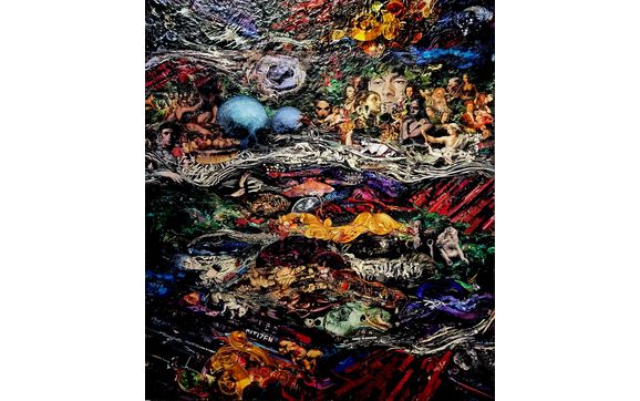 Visual Gestalts, Collage Art by Mindy Clark by Clymer Museum & Gallery ...