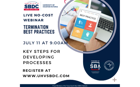 Termination Best Practices by UHV SBDC in Victoria, TX - Alignable