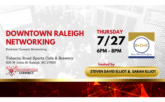 Free Downtown Raleigh Rockstar Connect Networking Event (July) by ...