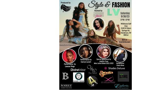 2023 Style & Fashion LV event by Blazzian Collection in Spring Valley ...