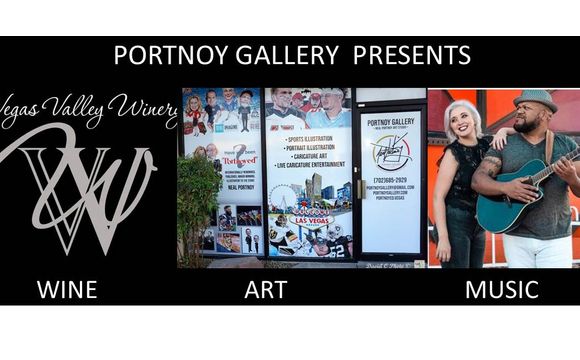 Wine Art and Music at Portnoy Gallery by Portnoy Gallery LLC in Las ...