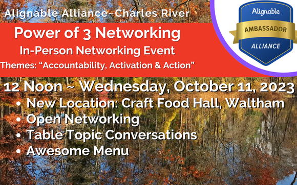 In-Person Networking: Power of 3 Networking