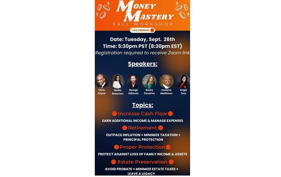Money Mastery Fall Workshop by Wealth Builders in Bellevue, NE - Alignable