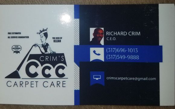 Crim's Carpet Care anniversary special by Crim's Carpet Care in ...