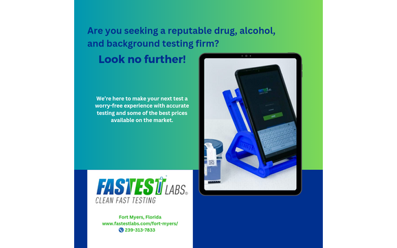 10% off Rapid Drug Testing by Fastest Labs of Fort Myers in Fort Myers ... 10% off Rapid Drug Testing by Fastest Labs of Fort Myers in Fort Myers ...