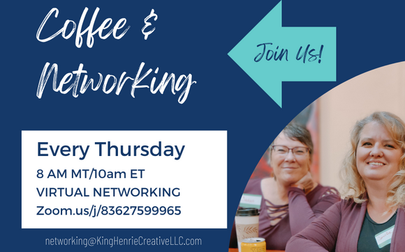 Weekly Virtual Coffee & Networking: Member Spotlight