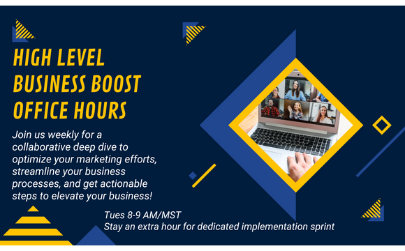 High Level Business Boost Office Hours