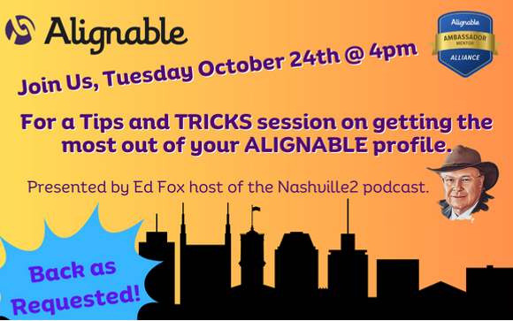 Get the most out of your Alignable Profile - Tips and Tricks
