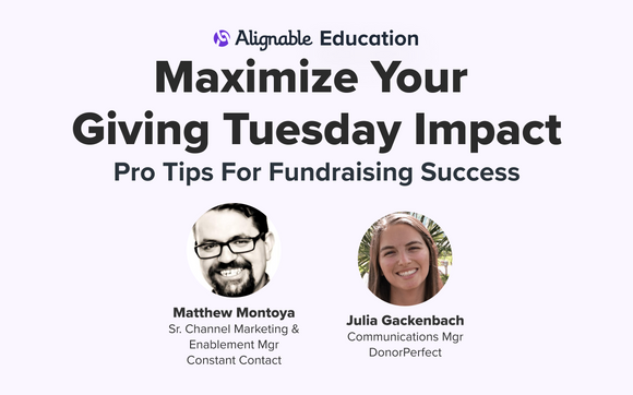 Maximize Your Giving Tuesday Impact!