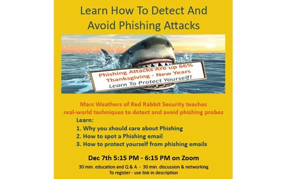 Learn How To Detect And Avoid Phishing Attacks