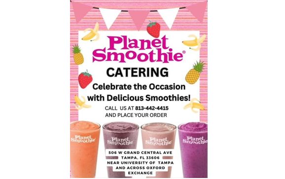 No Delivery Charge for Repeat Customer by Planet Smoothie in Tampa, FL ...