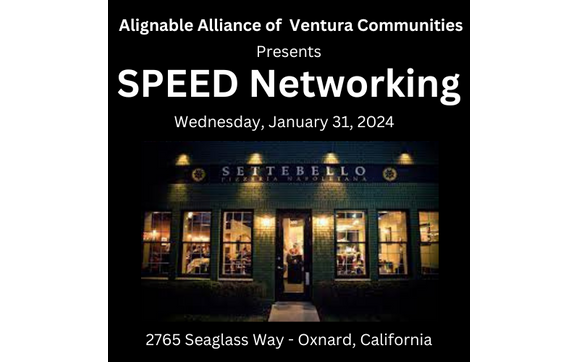 Alignable SPEED Networking Event!
