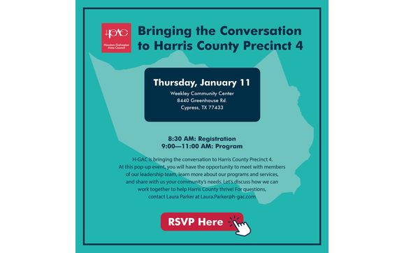 H-GAC Harris County Precinct 4 Pop-Up by Houston-Galveston Area Council ...