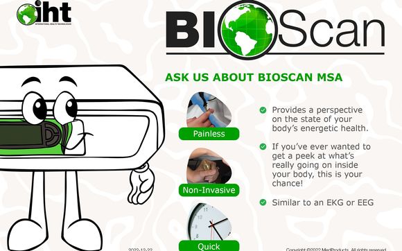 BioScan Special by Essential Healing/Pain Free RMT in Toronto, ON ...