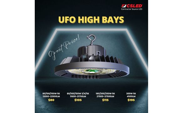 Update your warehouse with these great LED High Bays! by Contractor ...