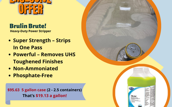 Buy Brulin Brute 5 Gallon Case at a Special Price by All Star Cleaning ...