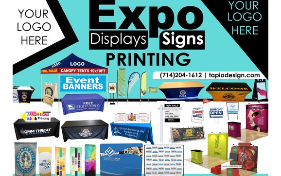 Expo Signs Trade Shows Printing Displays in Anaheim California by Tapia ...