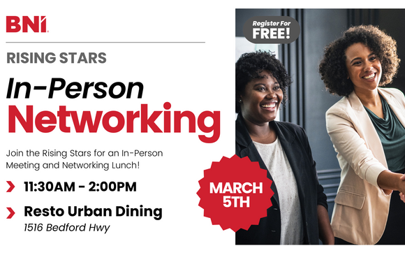 Rising Stars Networking Event by BNI Maritimes in Halifax, NS - Alignable