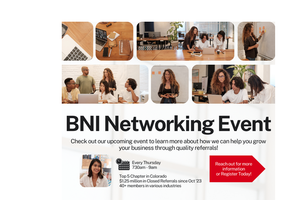 BNI Westside Empire Weekly Meeting by Griffin Digital in Denver, CO ...