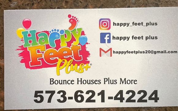 Happy Feet Plus bounce houses and more by Happy Feet plus LLC in Old ...