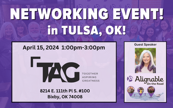 IN PERSON NETWORKING EVENT IN TULSA!