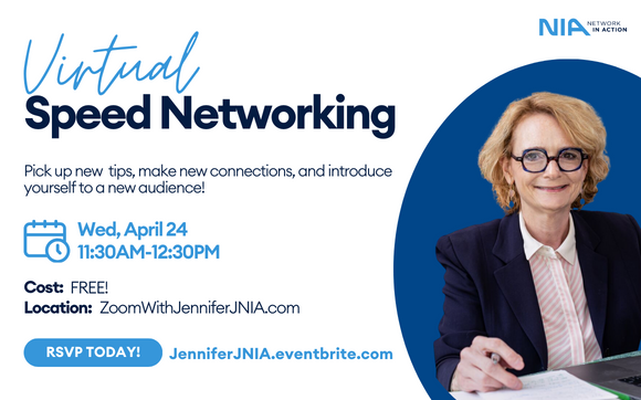 Virtual Speed Networking with JenniferJ NIA