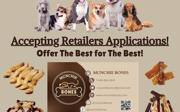 Apply for Retailer Wholesale account Today! by Munchie Bones in Richmond Hill, ON - Alignable