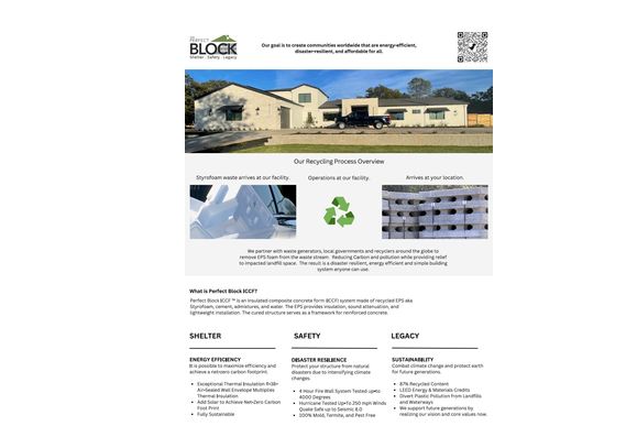 PERFECT BLOCK Introduction Shelter, Safety, Legacy by Eco Building ...