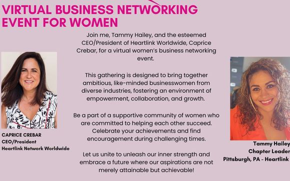 Virtual Business Networking for Women